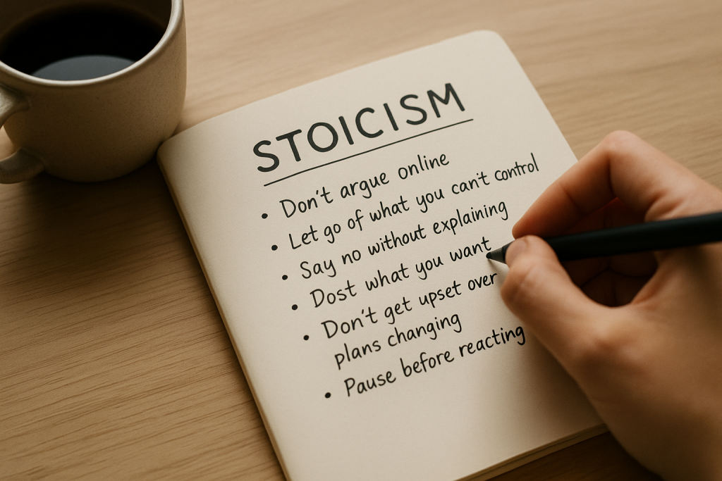 Stoicism in Everyday Life: Staying Calm in a Loud World